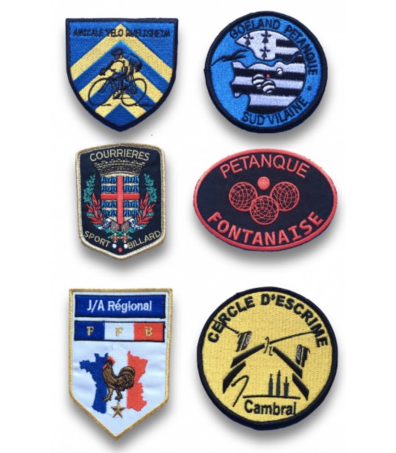 Créez vos écussons ! ECUSSON DE FRANCE Fabricant écussons brodés